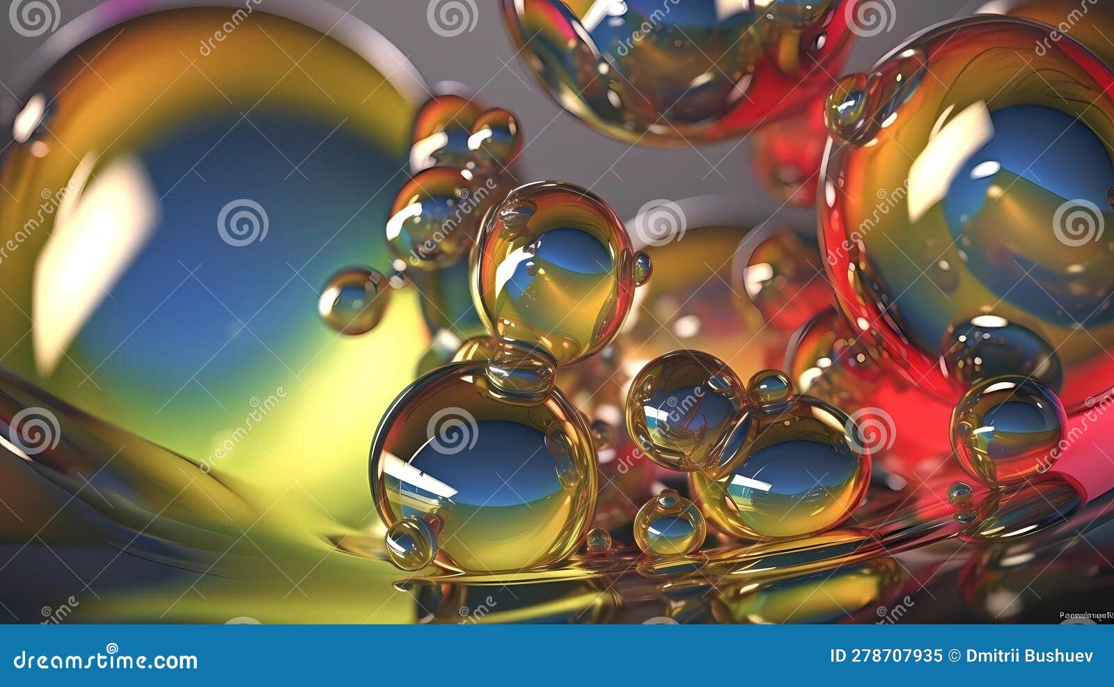 Metallic Bubbles: Enchantment of Rainbow Light and Mysterious Beauty ...