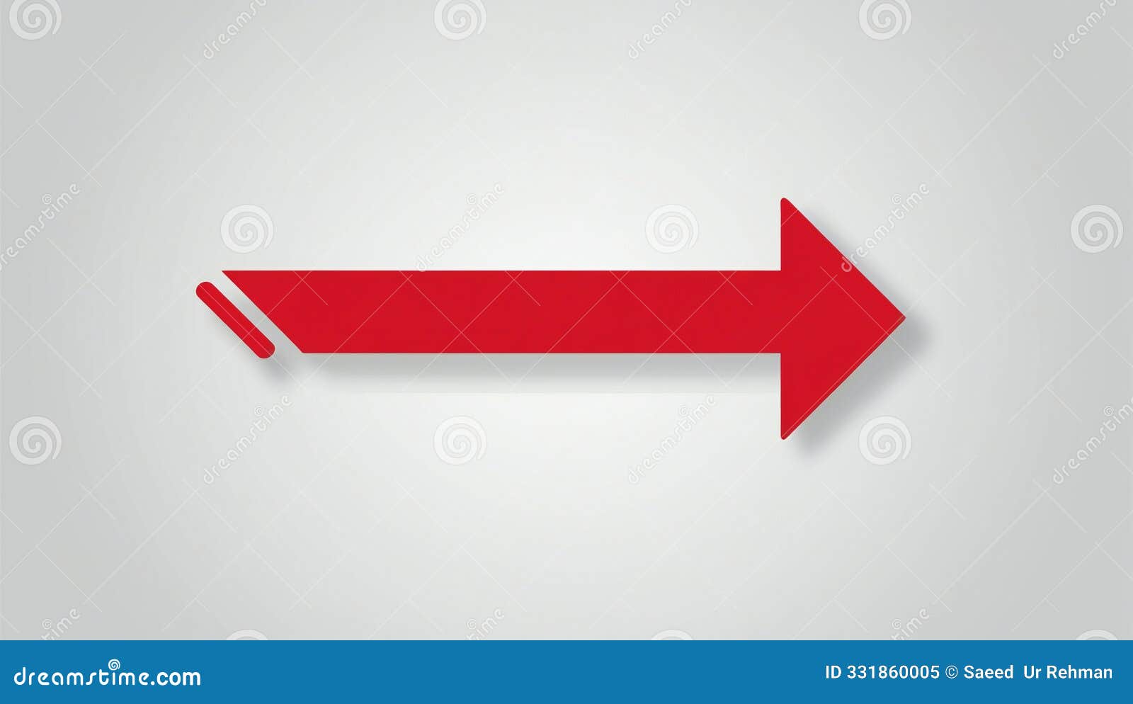 Crisp Red Arrow on Transparent Background for Versatile Use Stock ...