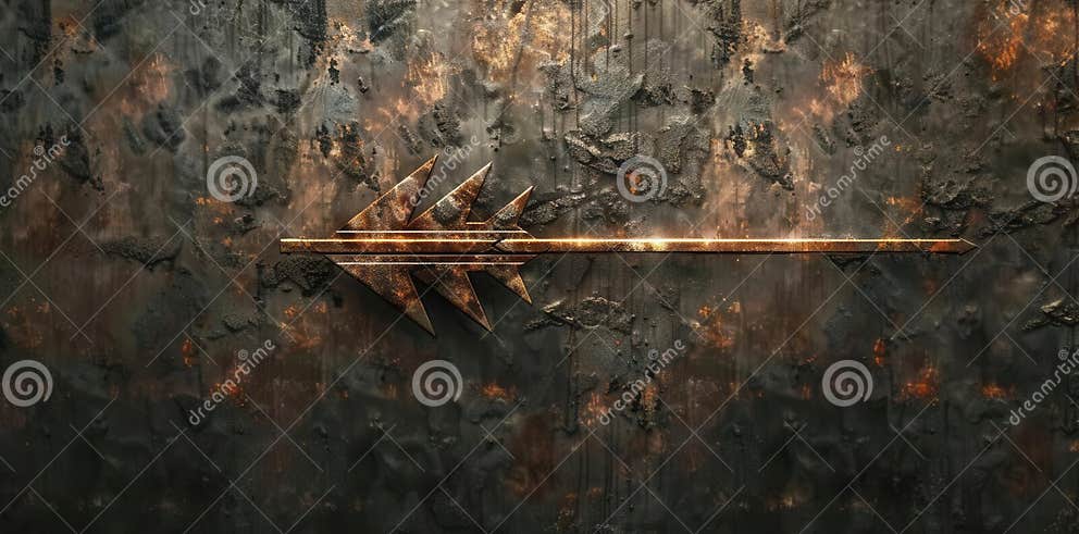 Sharp Arrow Pointing Up. Minimalist Arrow Design Concept Stock ...