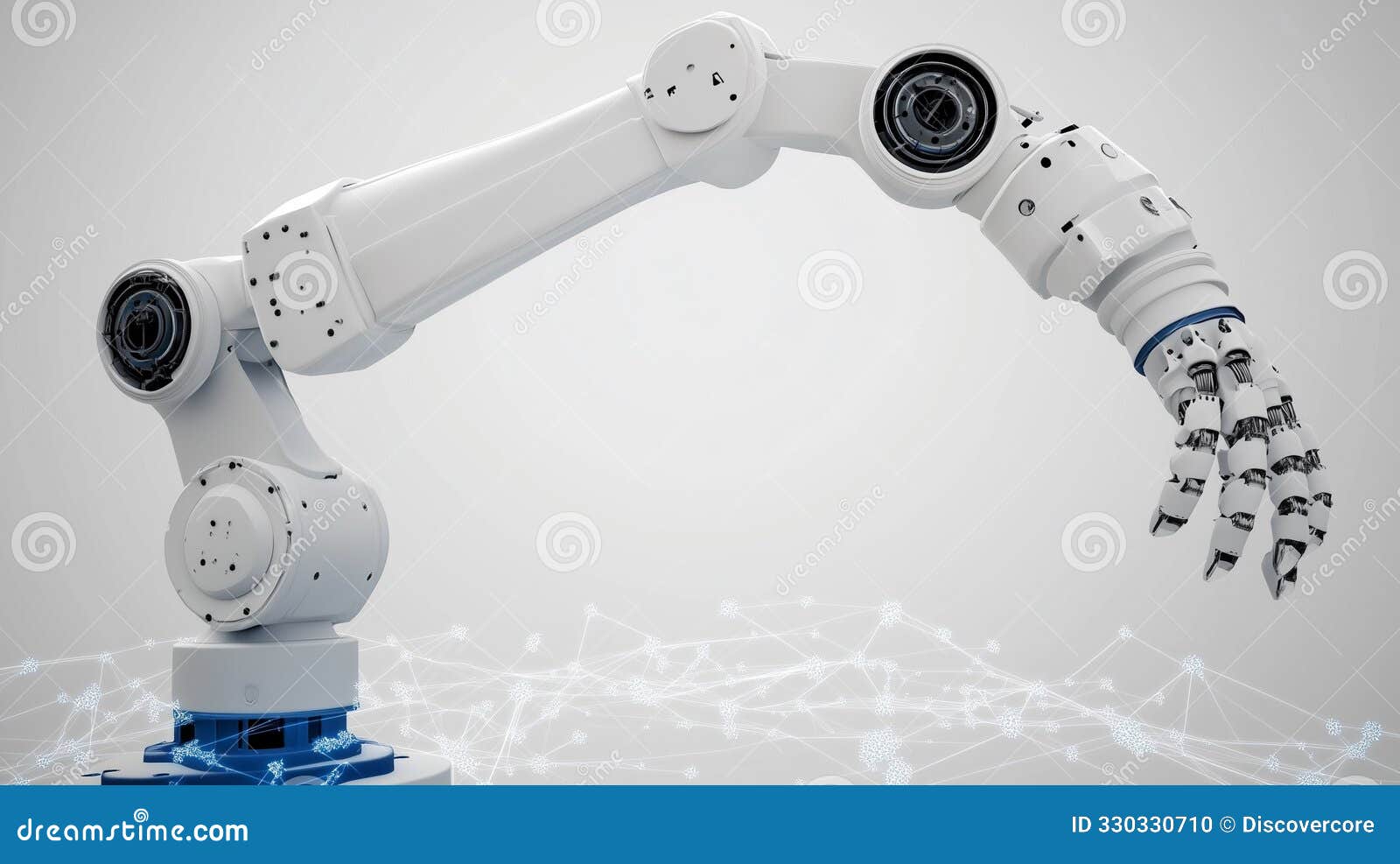 Advanced Robotic Arms In A HighTech Manufacturing Facility With ...