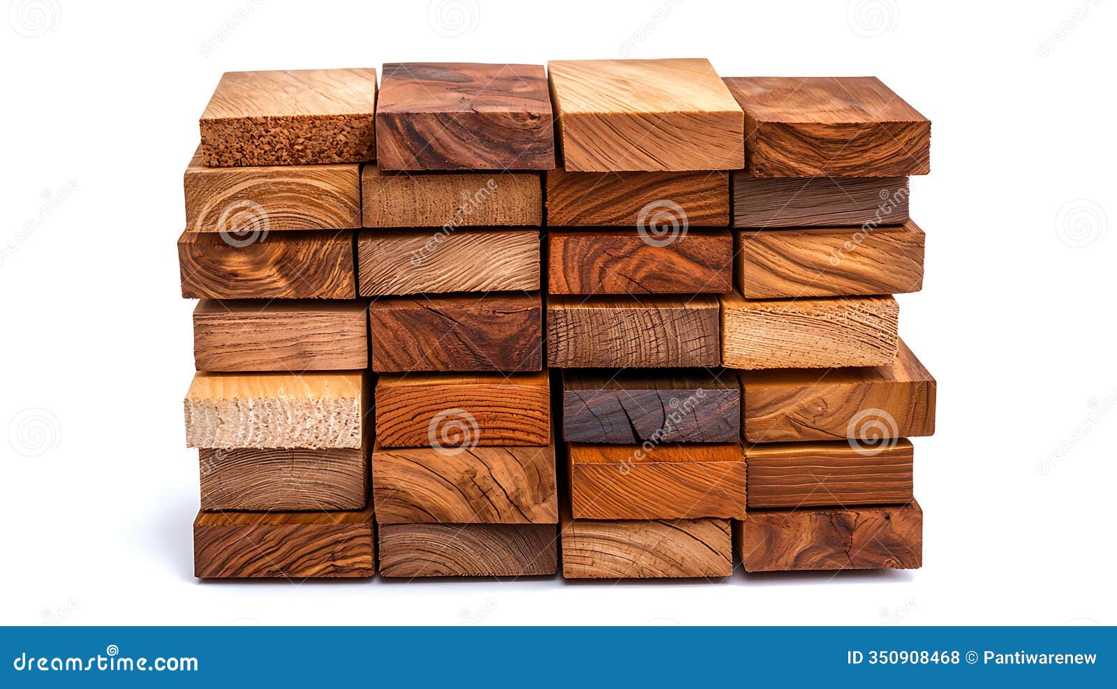 Stacked Variety Of Composite Decking Boards Royalty-Free Stock Image ...