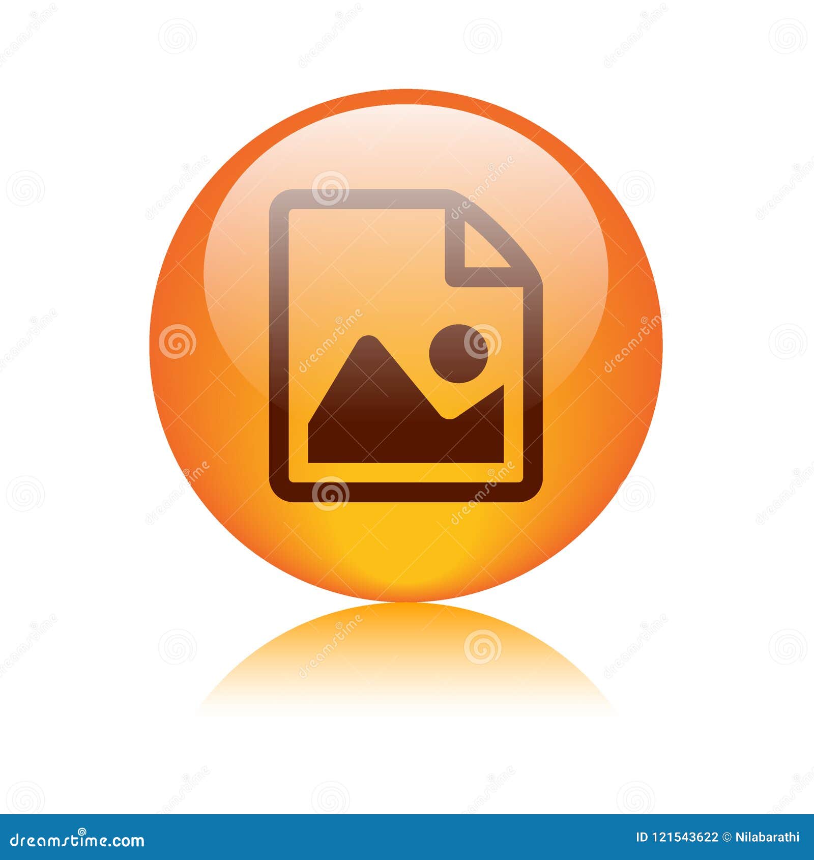 Picture file format icon stock illustration. Illustration of documents ...