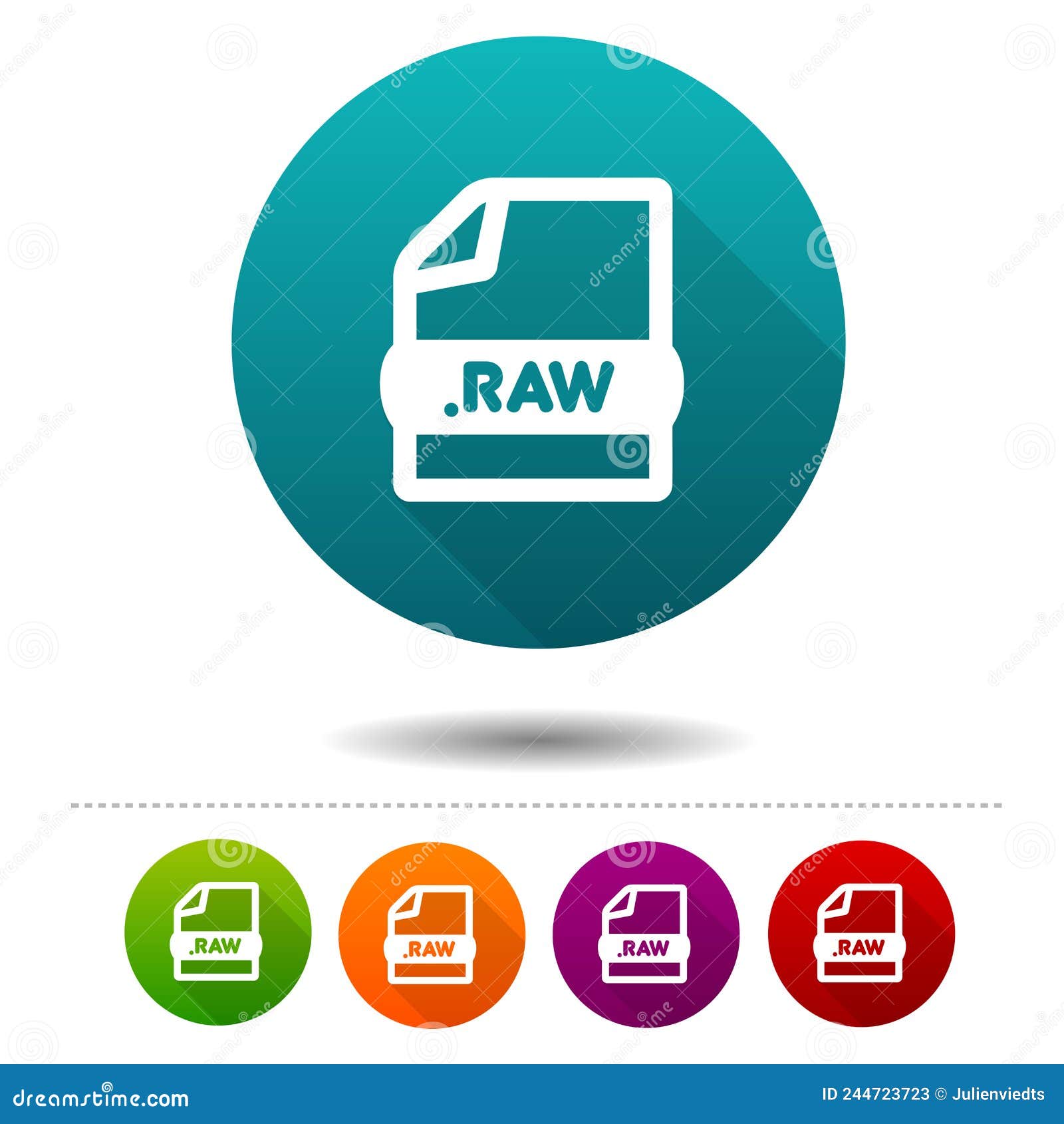 Image File Icon. Download RAW Symbol Sign Stock Illustration ...