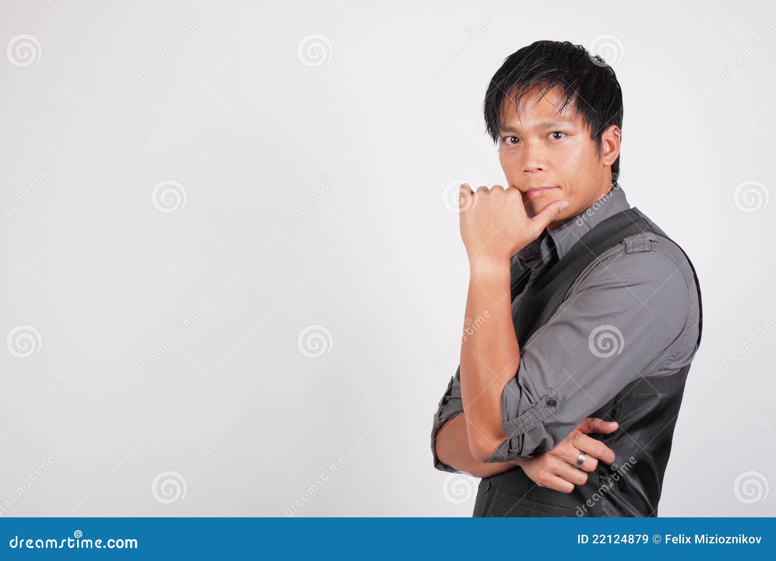 Image of a Filipino Businessman Stock Image - Image of shot, inside ...