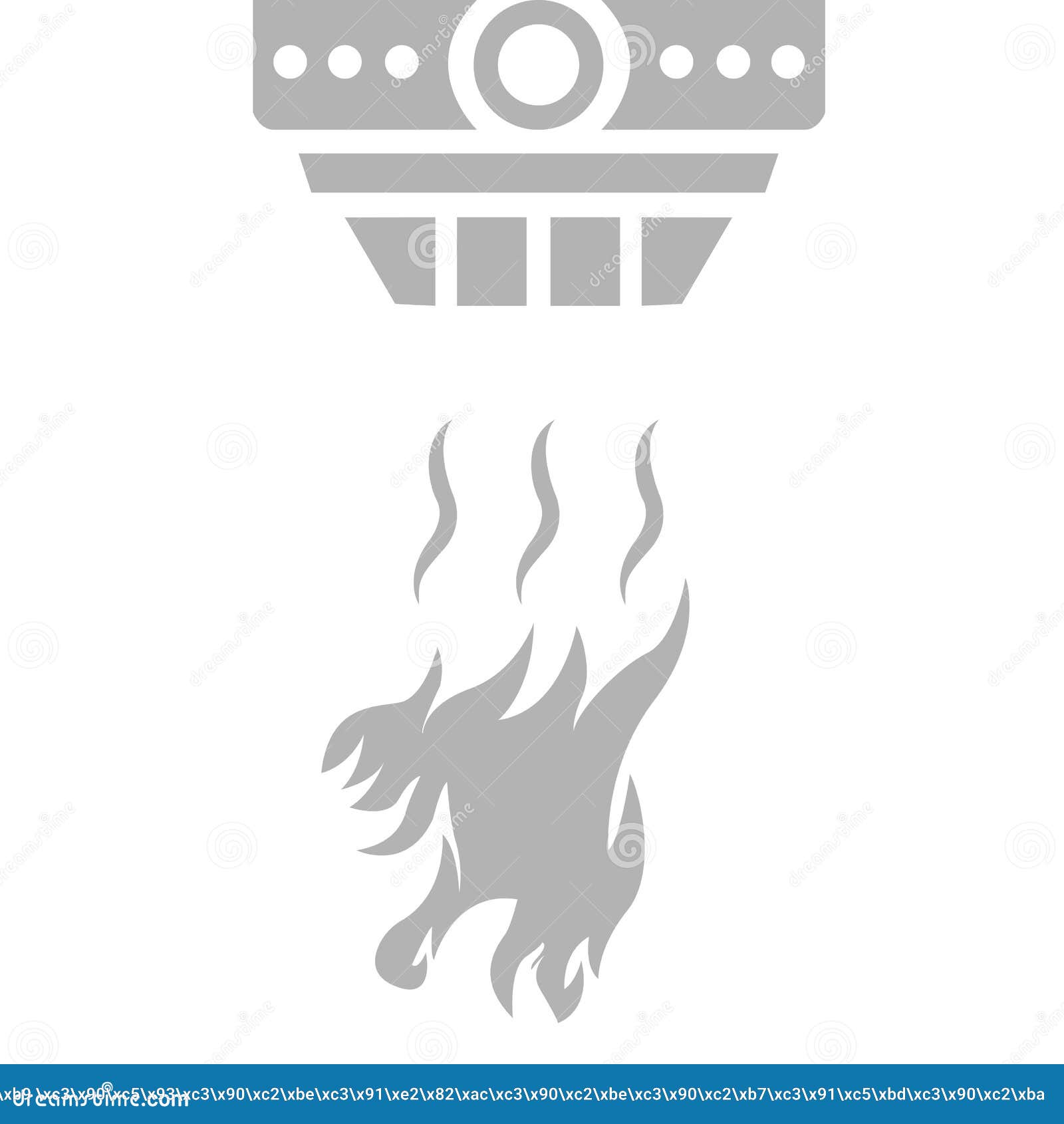 Image of Fire Safety System, Vector Illustration Stock Vector ...