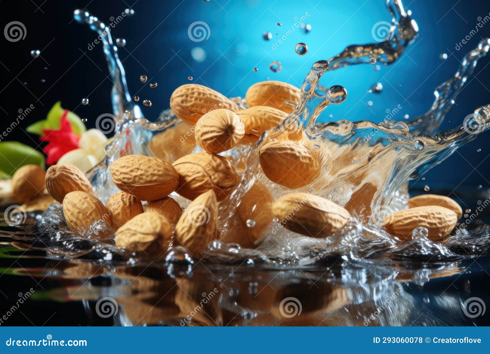 Image of Focused Shot of Ground Nut Stock Illustration - Illustration ...