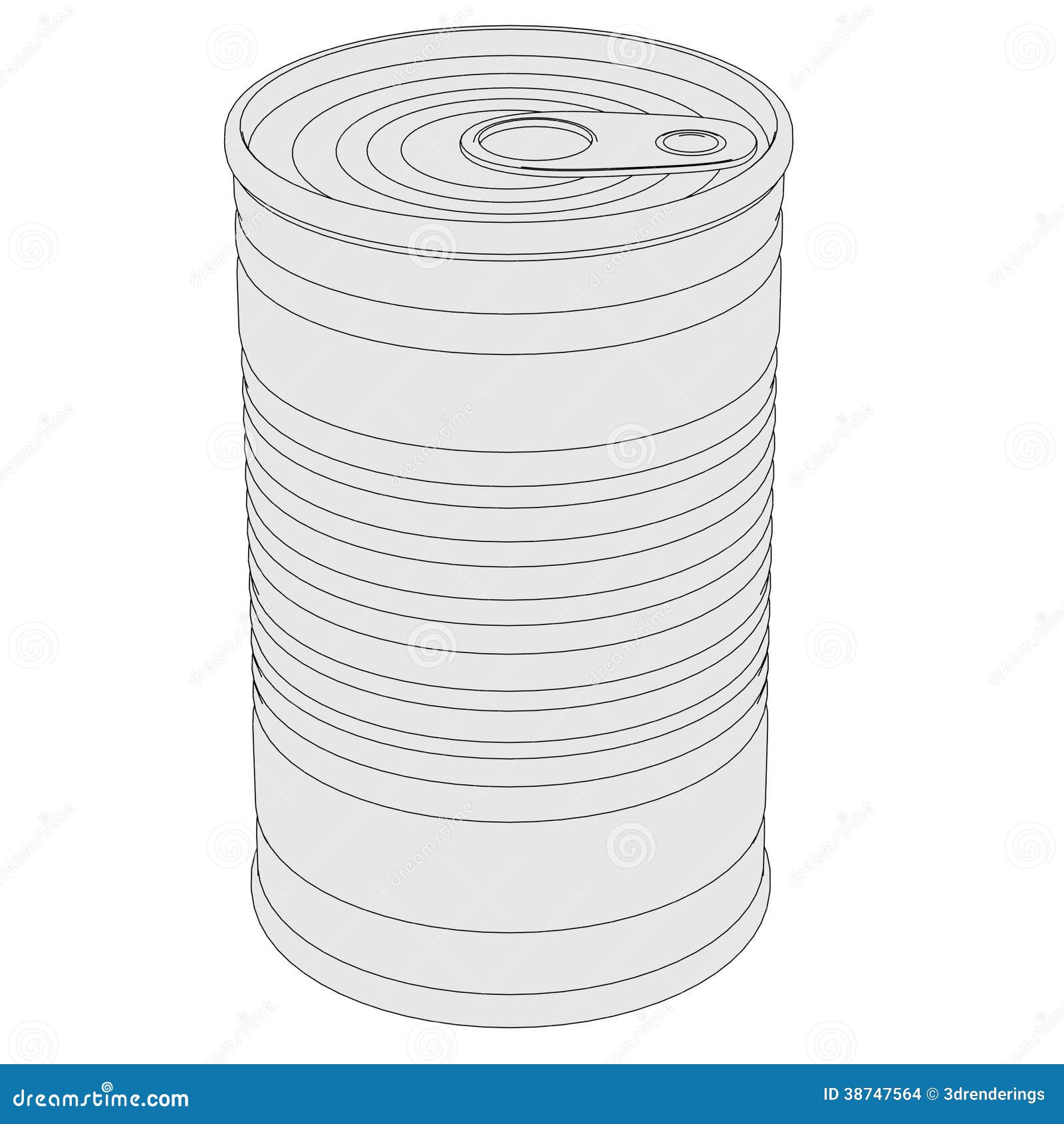 Image of food can stock illustration. Illustration of toon - 38747564