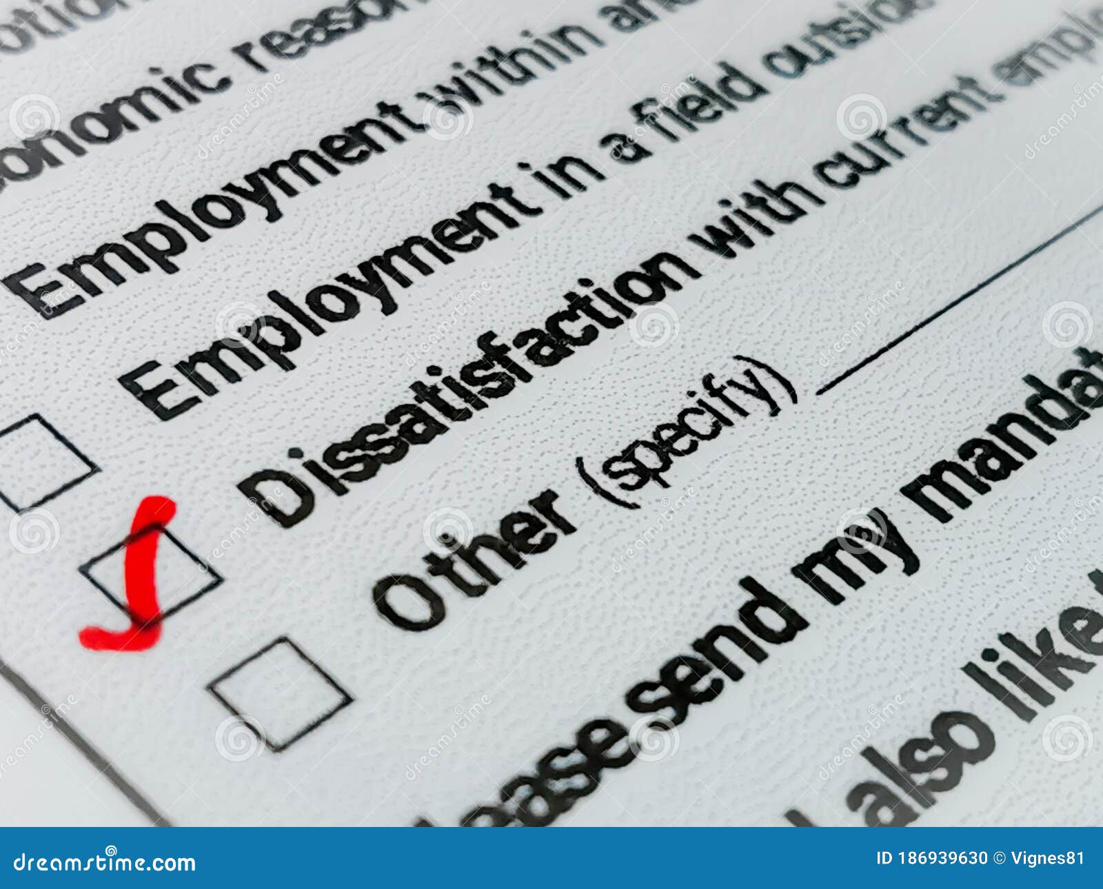 Employees dissatisfaction stock photo. Image of jobs - 186939630