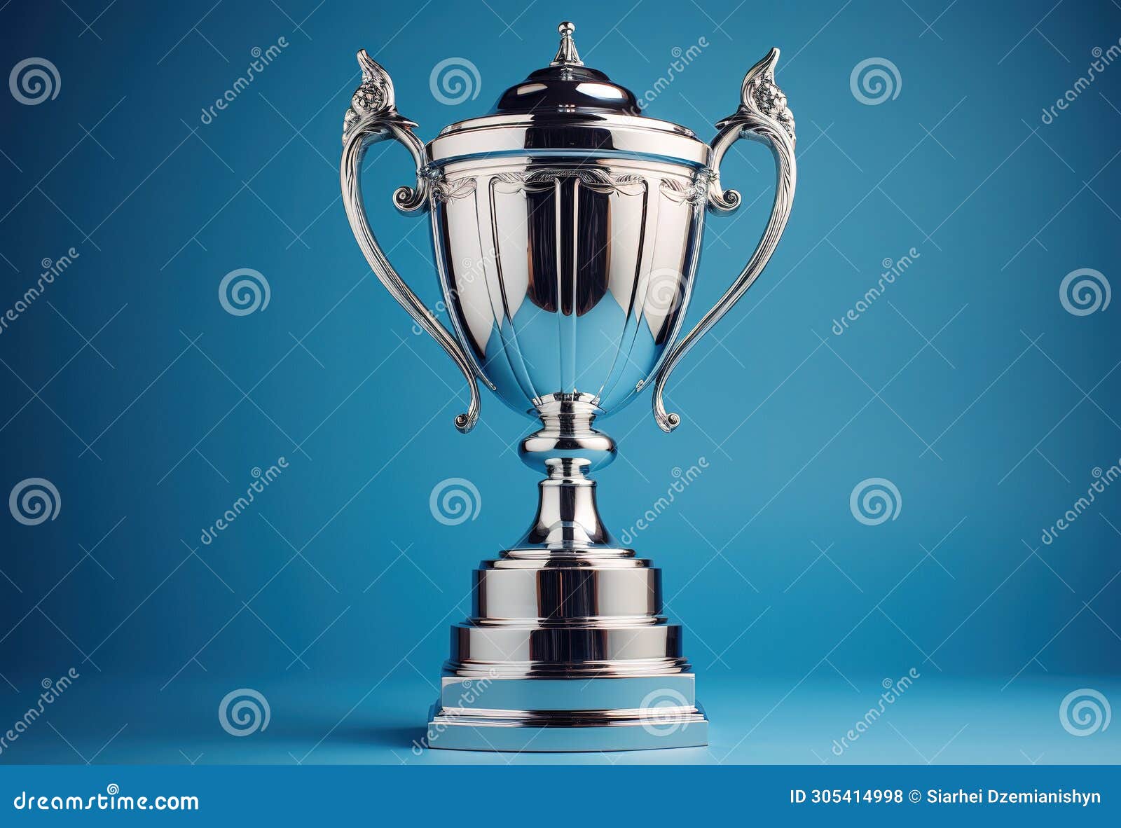 Image of a Futuristic Trophy in a Sci-fi Setting. the Trophy is in the ...