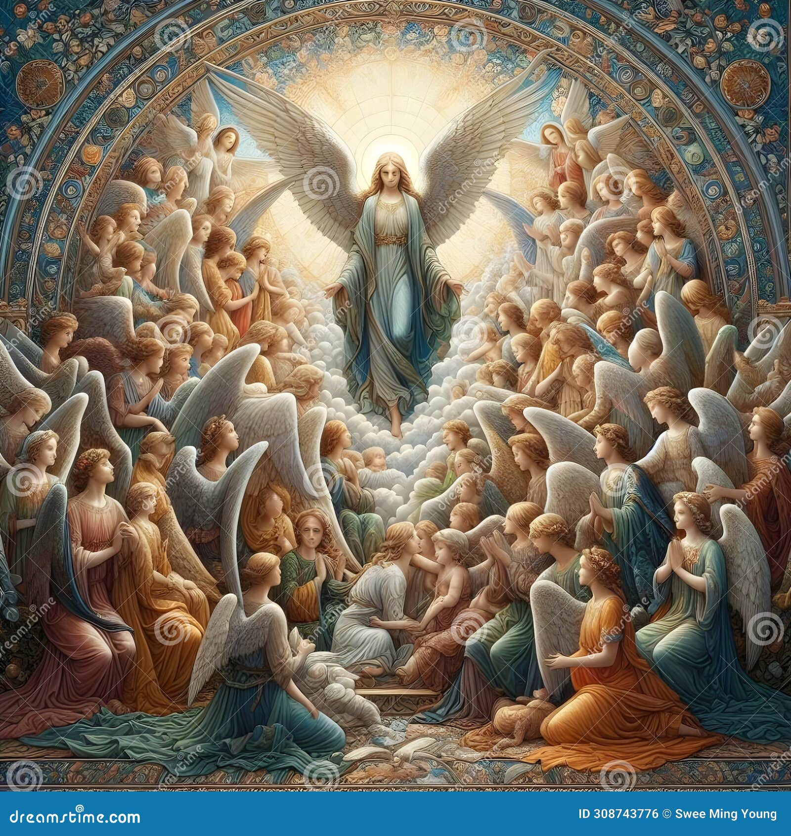 Image of the Gathering of Angels at Different Places in Amanda Clark ...