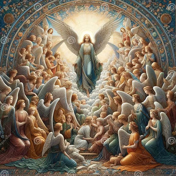 Image of the Gathering of Angels at Different Places in Amanda Clark ...
