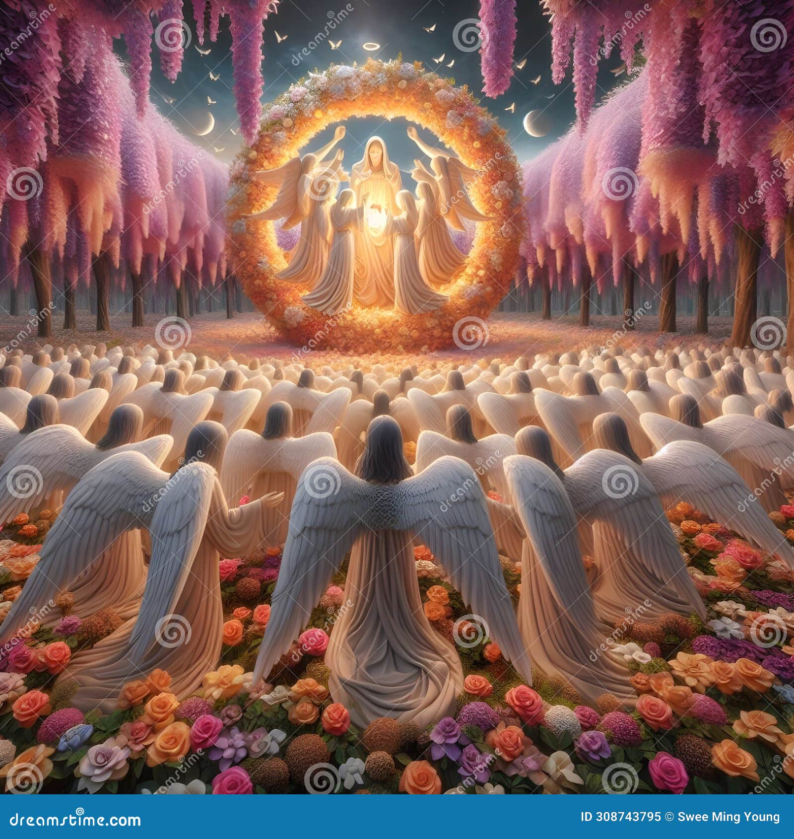 Image of the Gathering of Angels at Different Places in Amanda Clark ...
