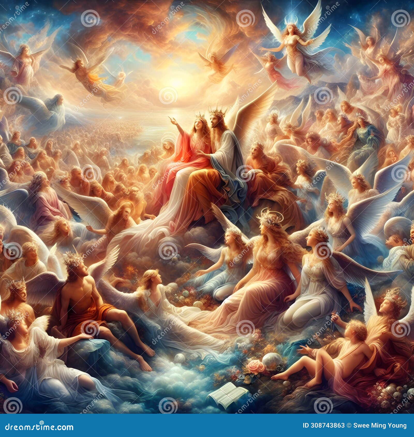 Image of the Gathering of Angels at Different Places in Amanda Clark ...