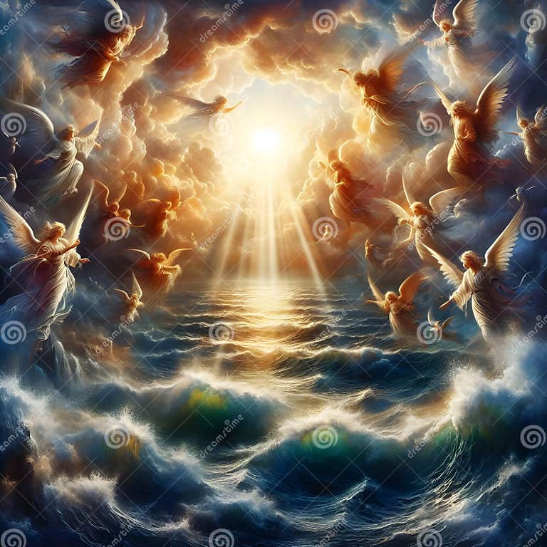 Image of the Gathering of Angels at Different Places in Amanda Clark ...