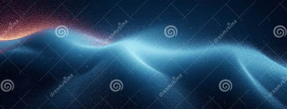 Blue Gradient Glow with Grainy Texture for Design and Wallpaper Stock ...