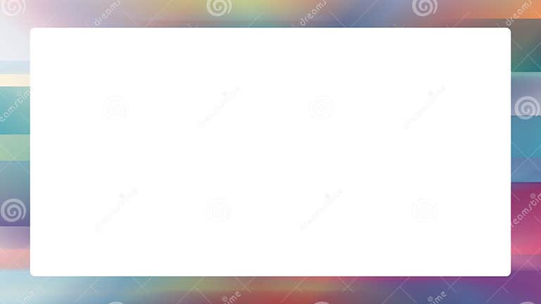 Abstract Frames with Large Central White Rectangle Box Copy Space Stock ...