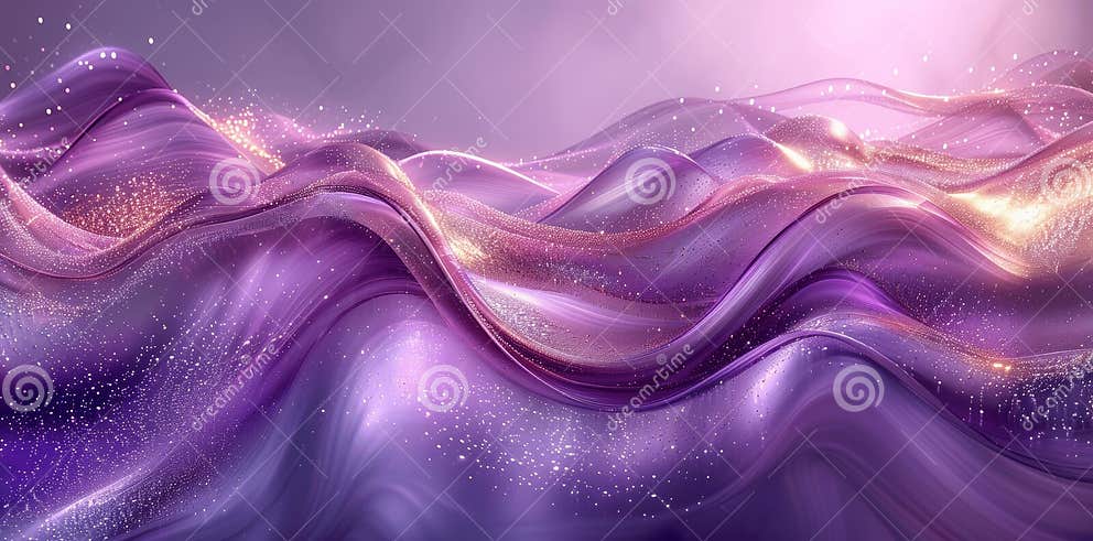 Luxurious Purple and Silver Metallic Abstract Background Stock ...
