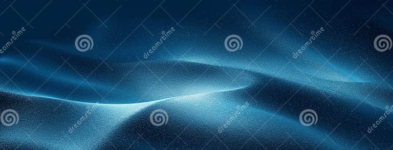 Dark Blue Gradient Texture with Soft Glows and Grainy Effect Stock ...