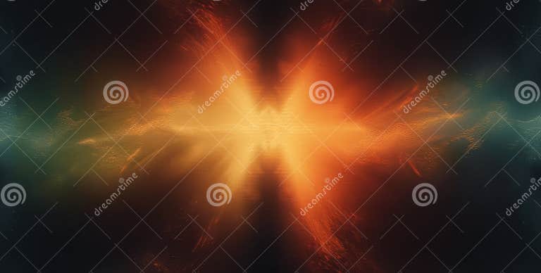 Vibrant Retro Gradient Cross Design on Black Background Stock Image ...