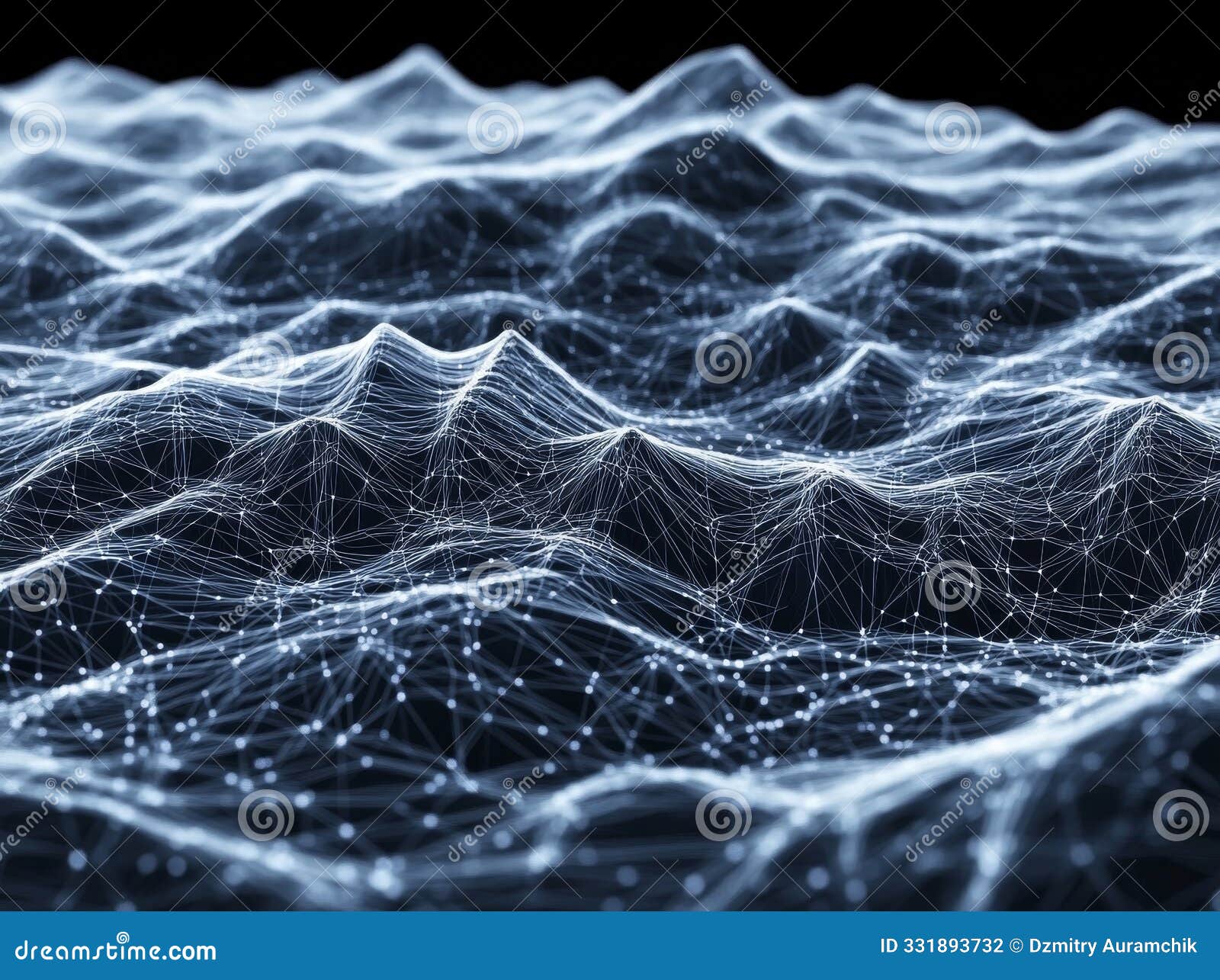 Image Generated Digitally with a Perspective Background in an Abstract ...