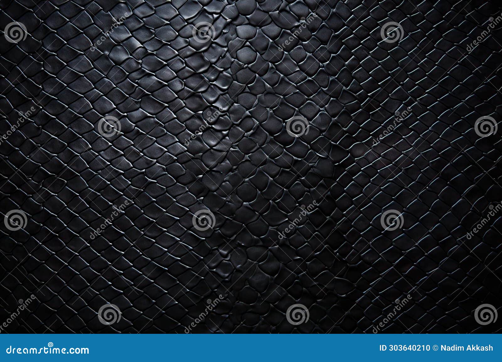 Black Snake Skin Texture for Background Stock Illustration ...