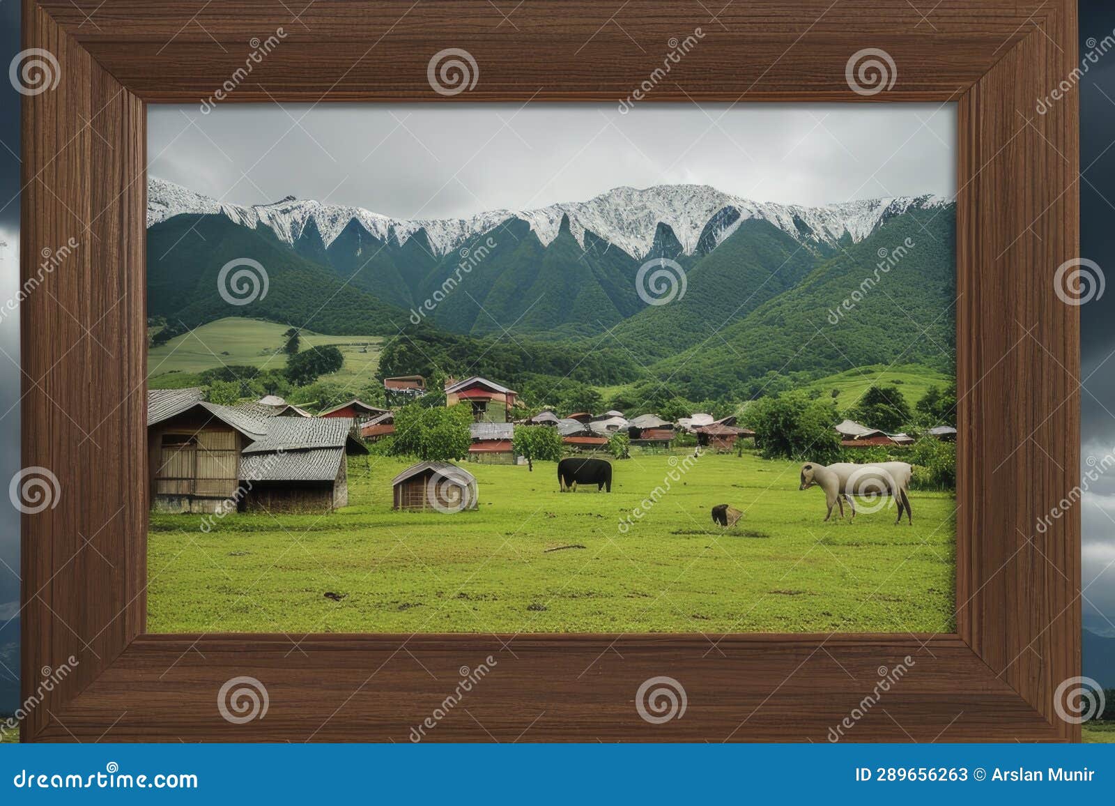 The Harmonious Coexistence of Nature and Human Settlement in this Rural ...