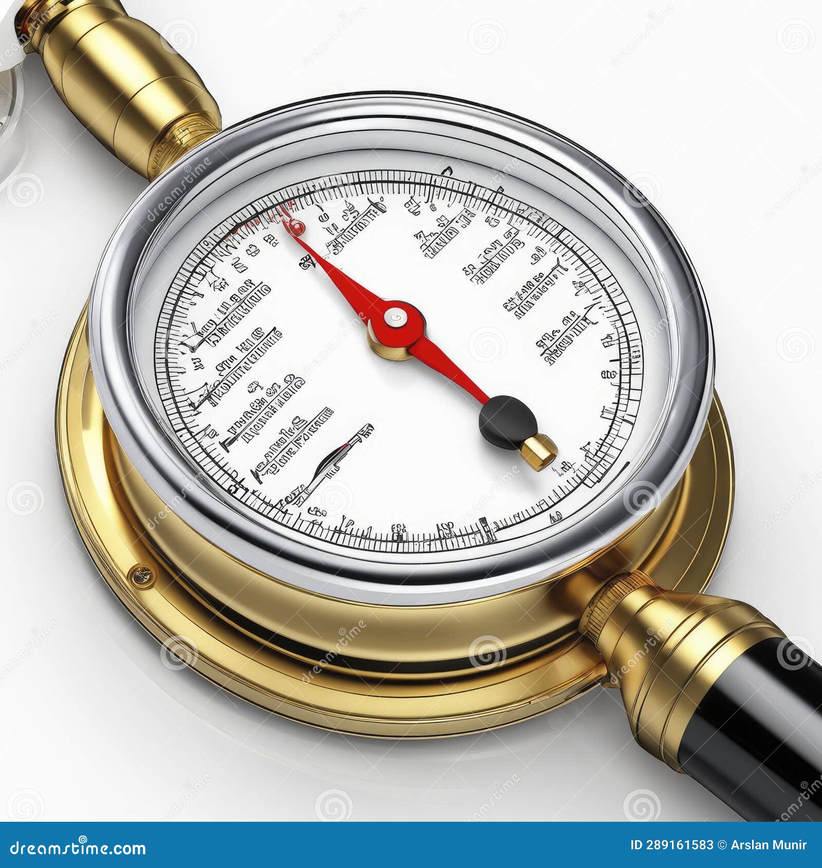 Sphygmomanometer Instrument Stock Illustration - Illustration of organ ...