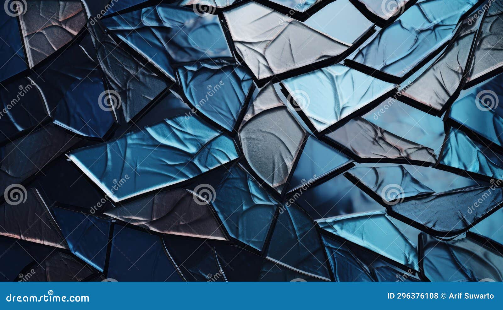 Blue Reflections in City Mirror: Abstract Design and Empty Surfaces ...