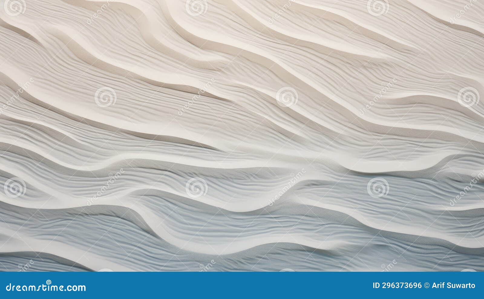 Clean White Floor with Simple Wave Pattern Stock Illustration ...