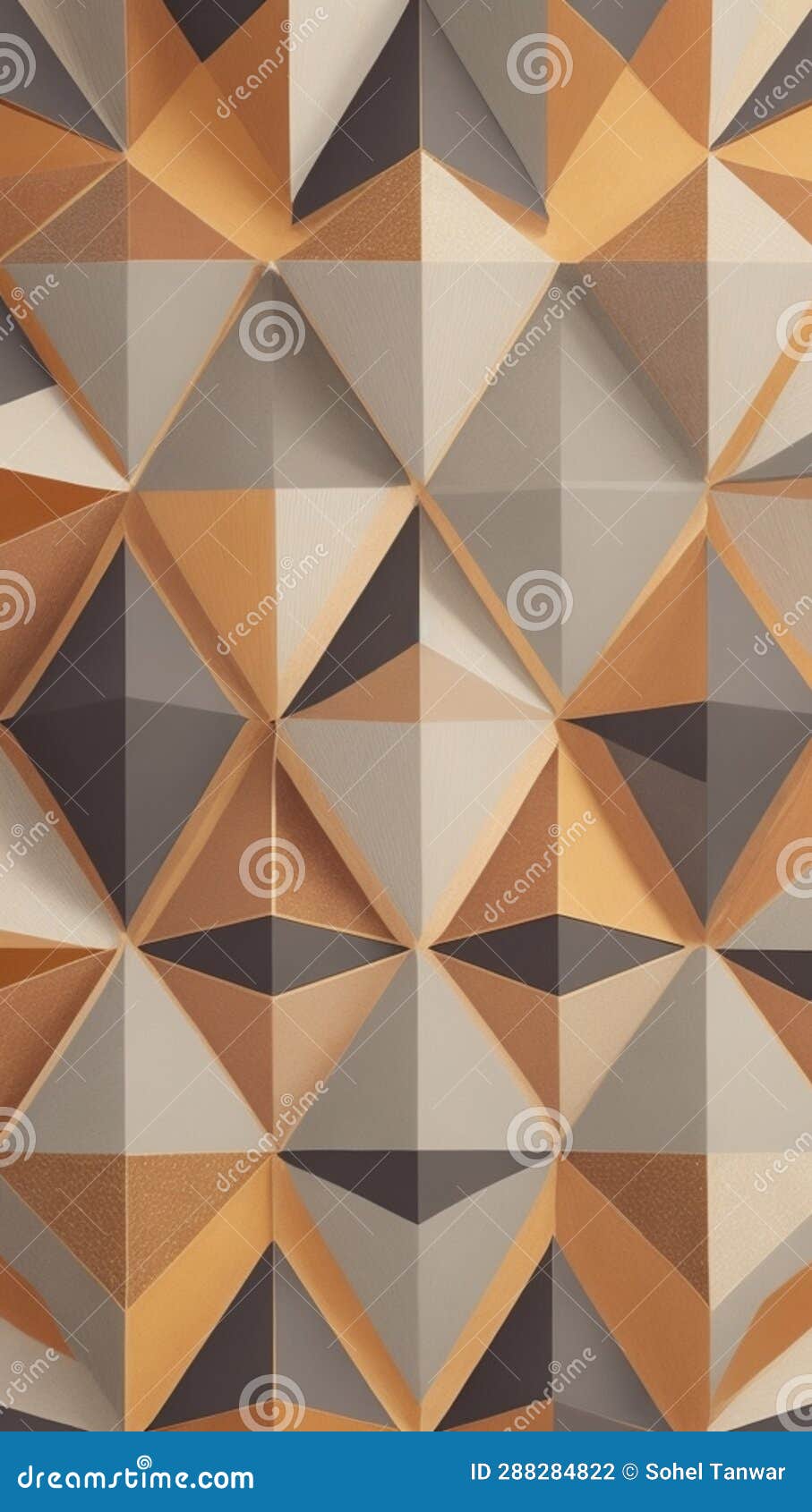 A Colorful Geometric Shape Modern Pattern Background, Concept Vector ...