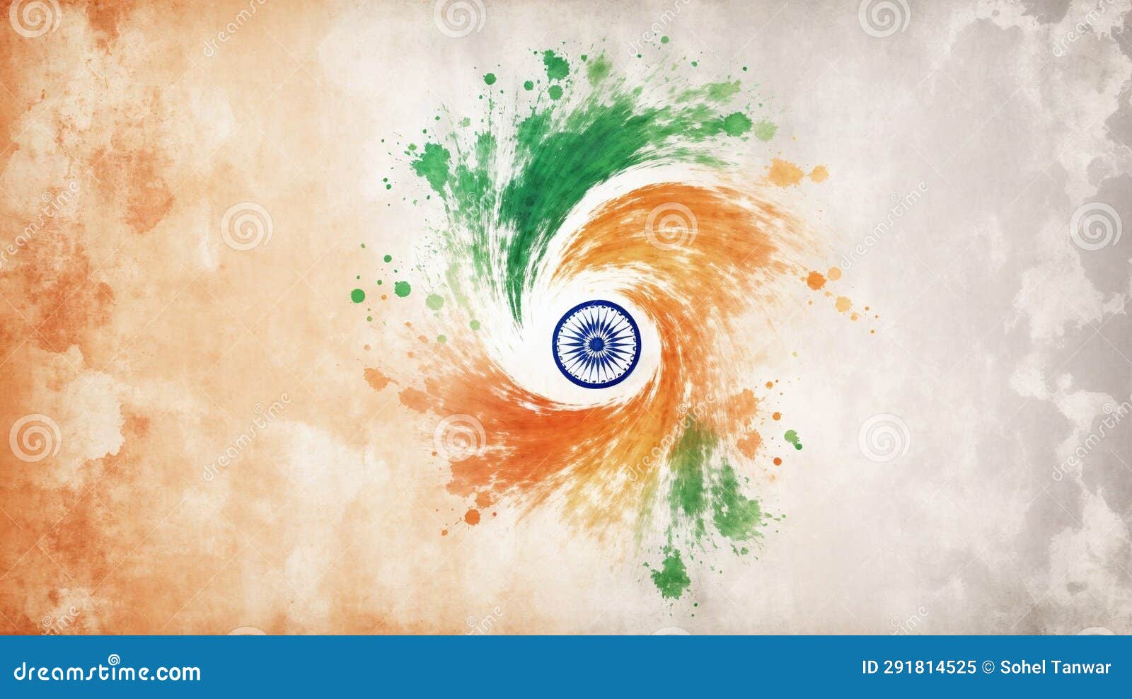 Luxury Indian Flag Tricolor Pattern, for Print Poster Banner Web ...