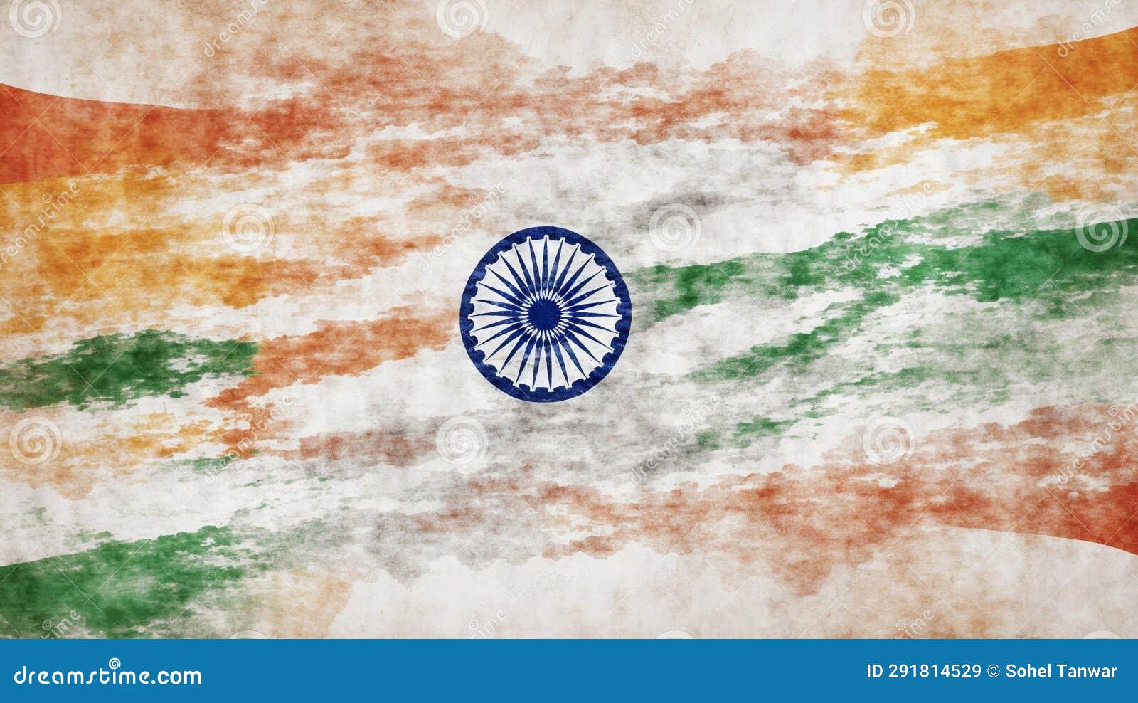 Luxury Indian Flag Tricolor Pattern, for Print Poster Banner Web ...
