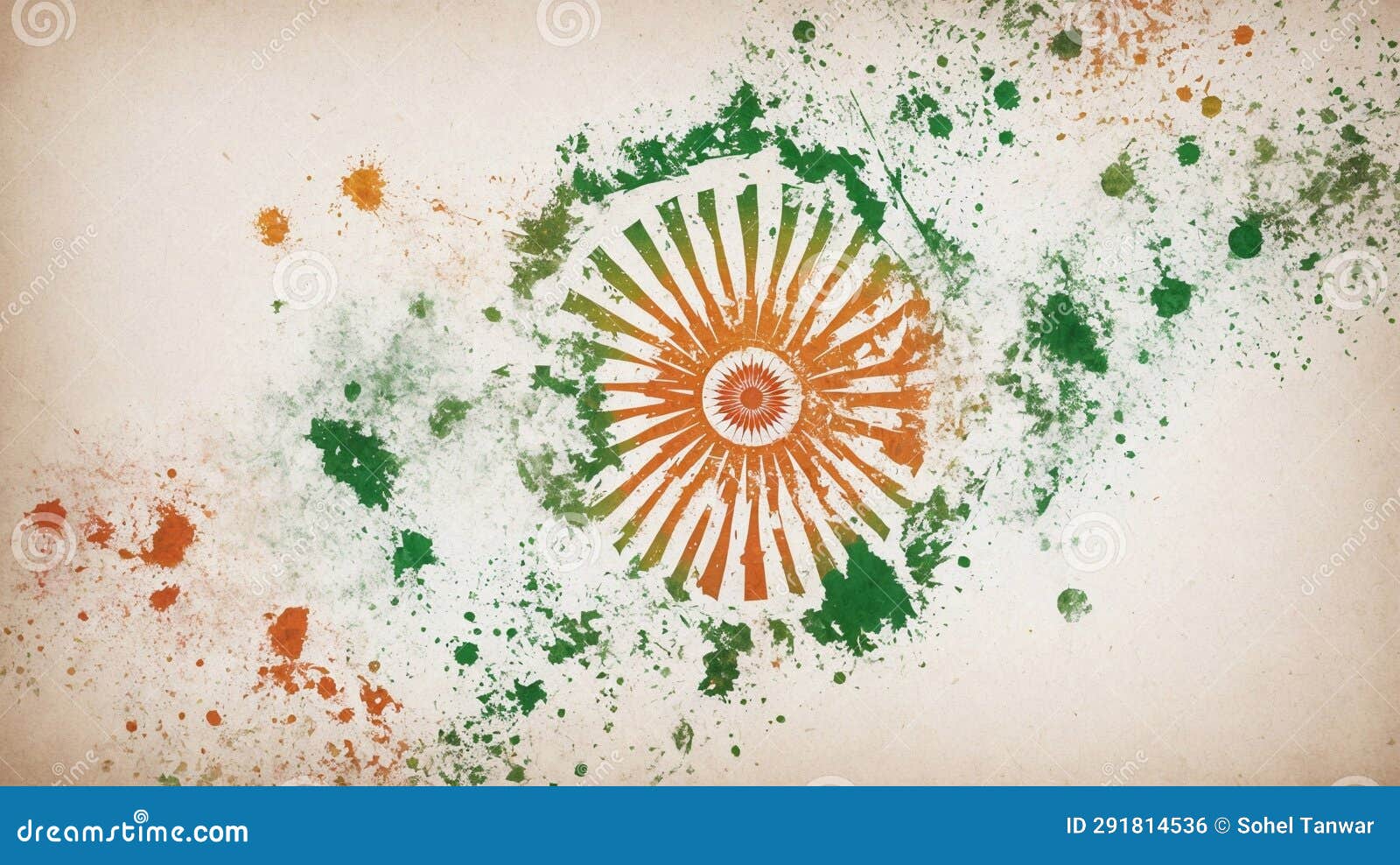 Luxury Indian Flag Tricolor Pattern, for Print Poster Banner Web ...