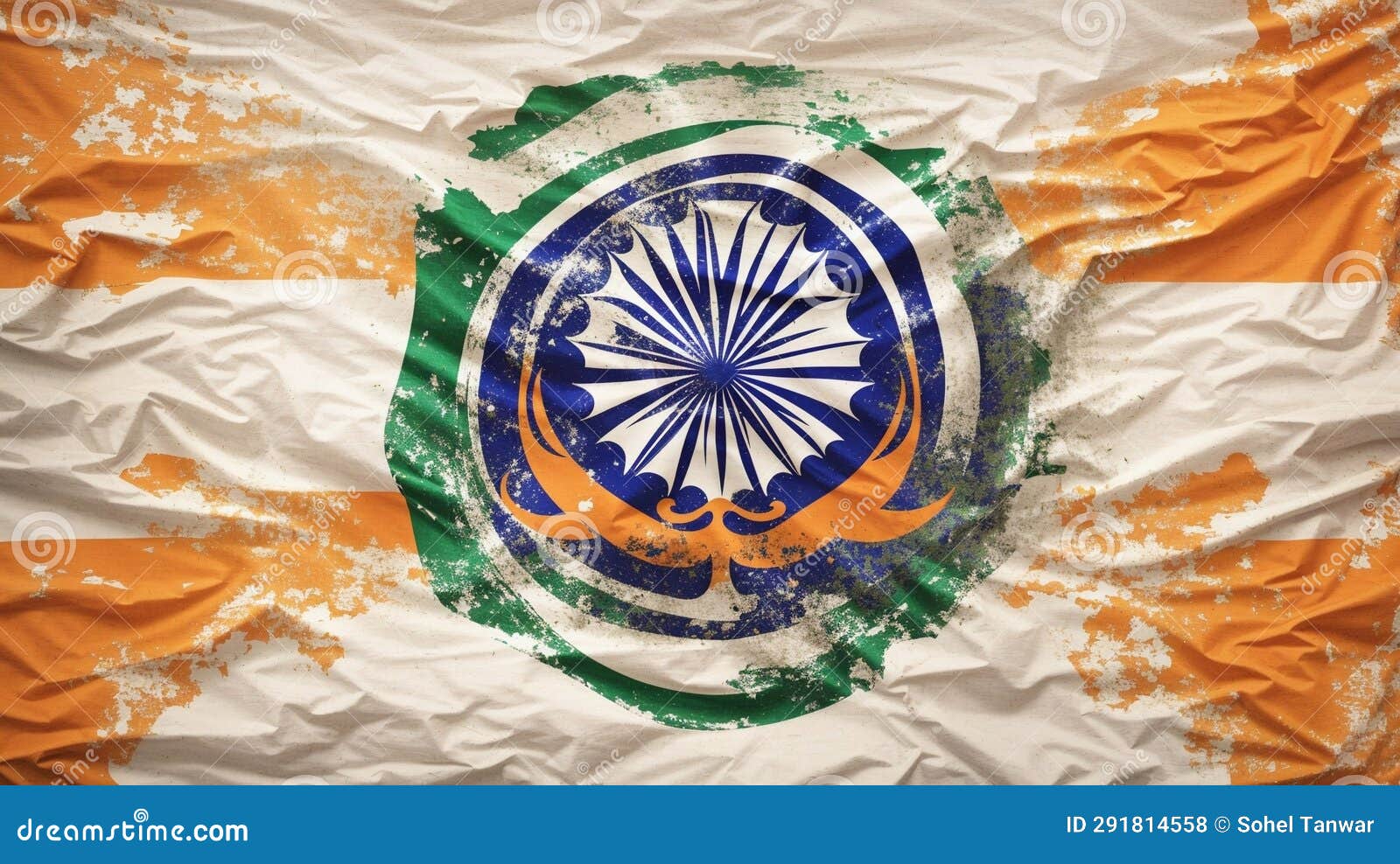 Luxury Indian Flag Tricolor Pattern, for Print Poster Banner Web ...