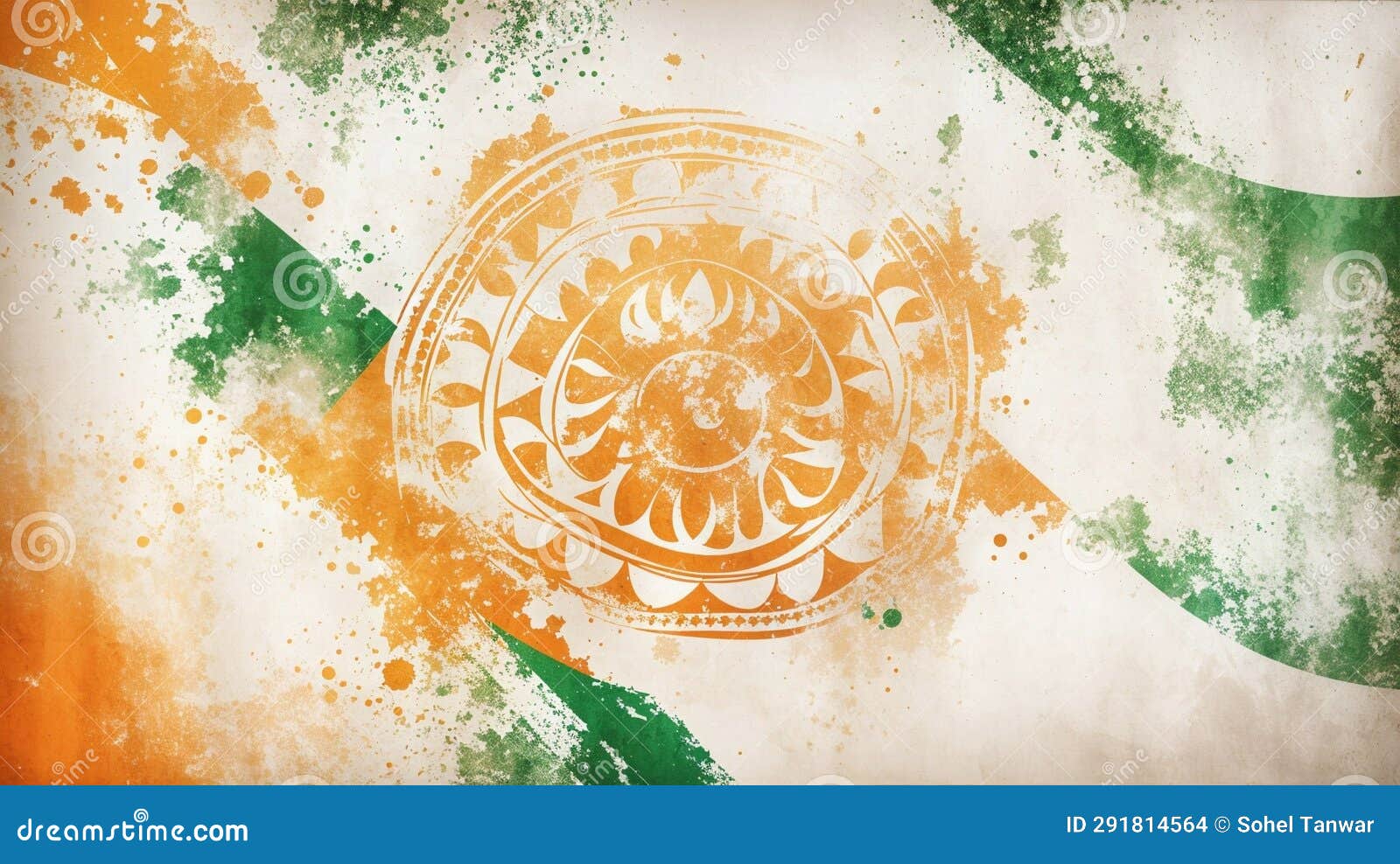 Luxury Indian Flag Tricolor Pattern, for Print Poster Banner Web ...