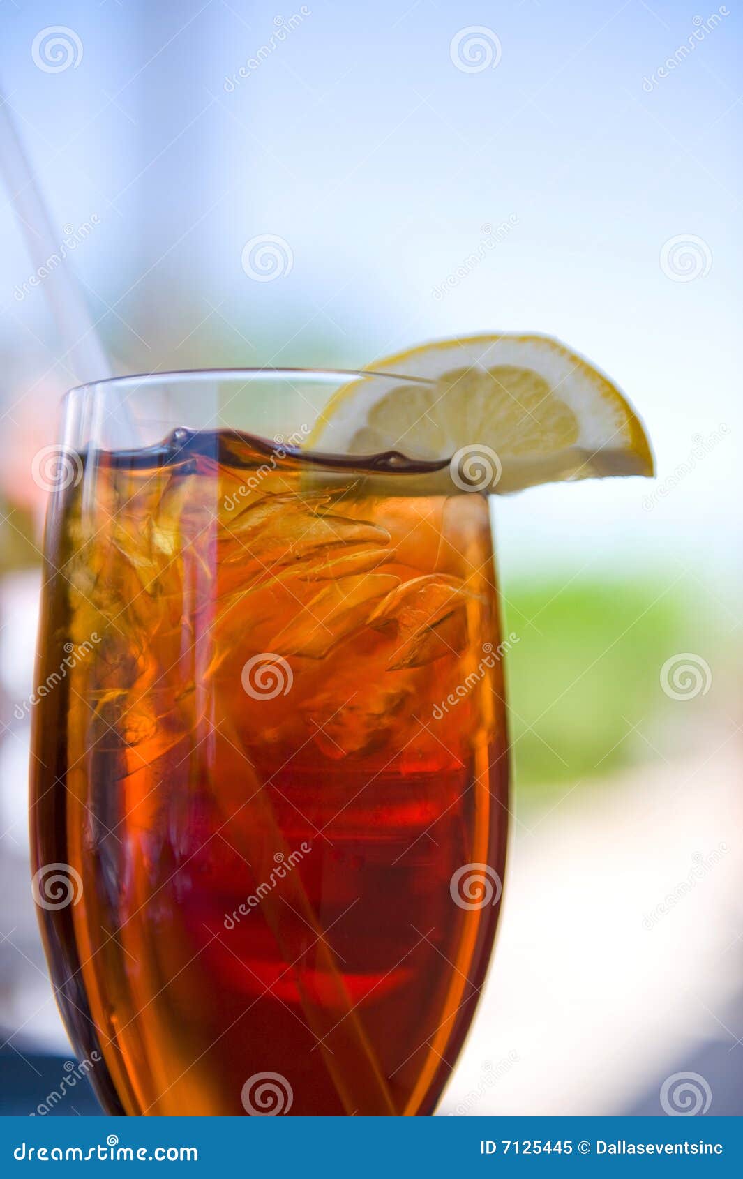 Glass Of Iced Tea Royalty-Free Stock Photography | CartoonDealer.com ...