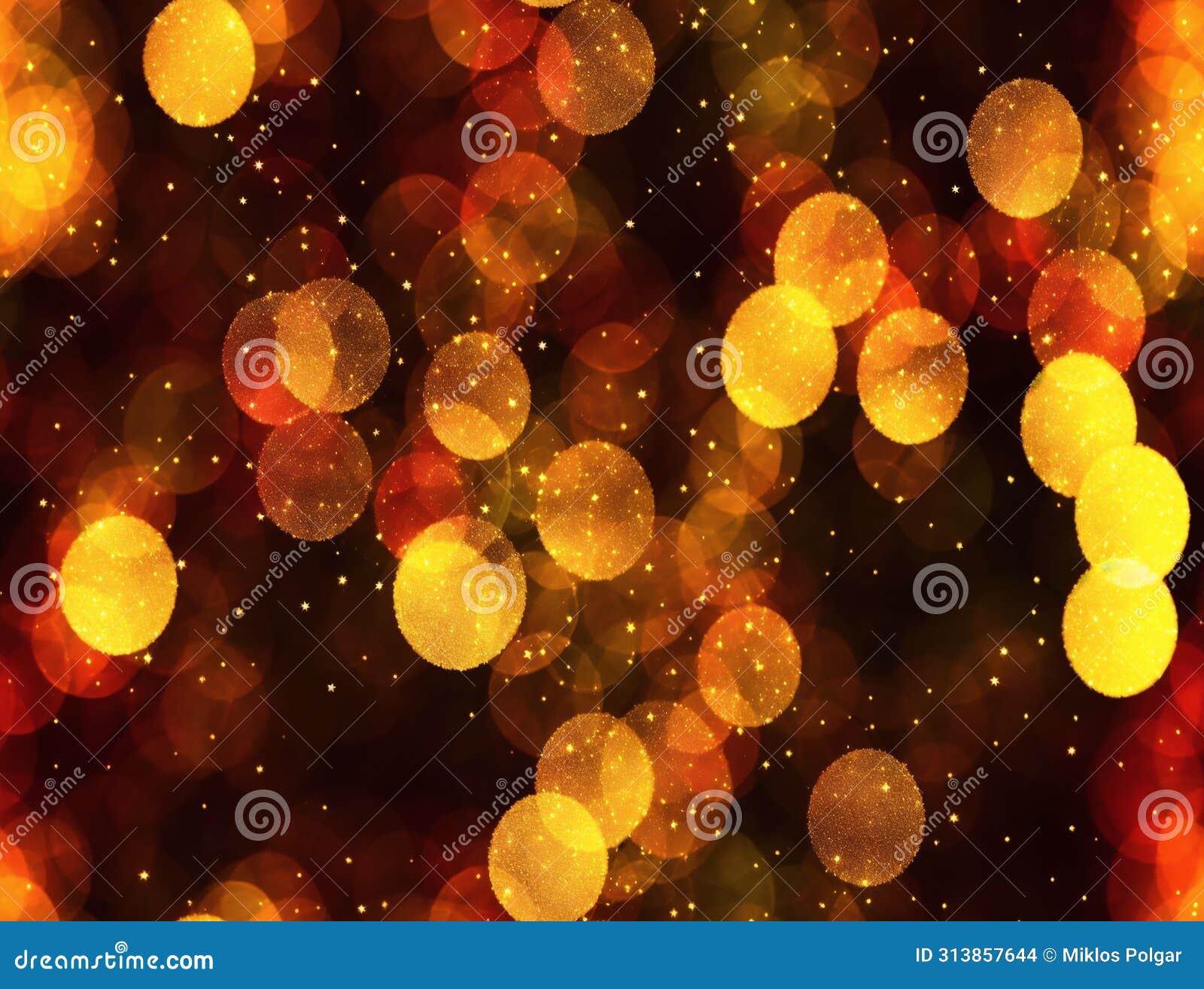 A Golden Background with Blurred Lights. - Seamless and Tileable Stock ...