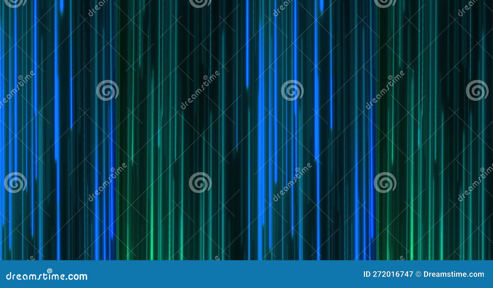 Image of Green and Blue Neon Light Trails on Black Background Stock ...