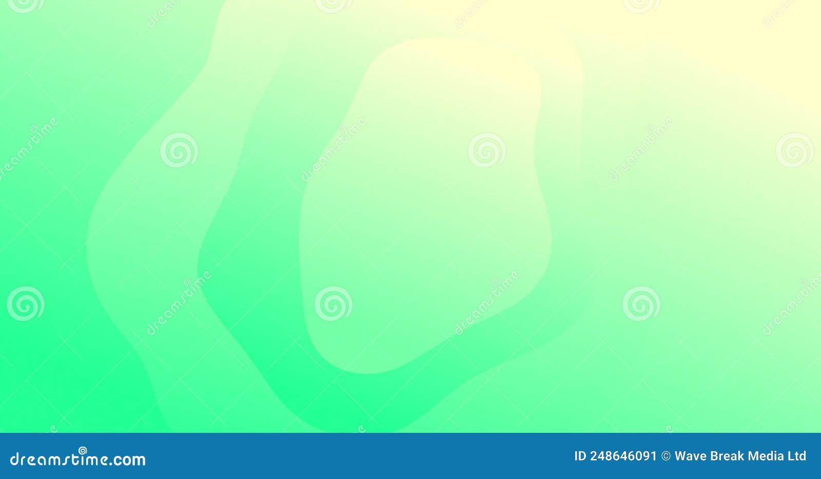 Image of Green Gradient Lines Waving in Seamless Loop Stock ...