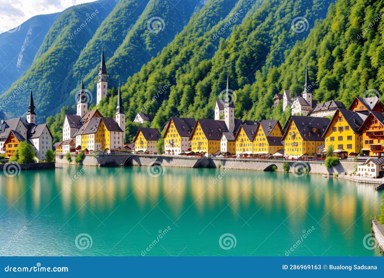 The Map Of The Austria Made Of Pictograms Of People Or Stickman Figures ...