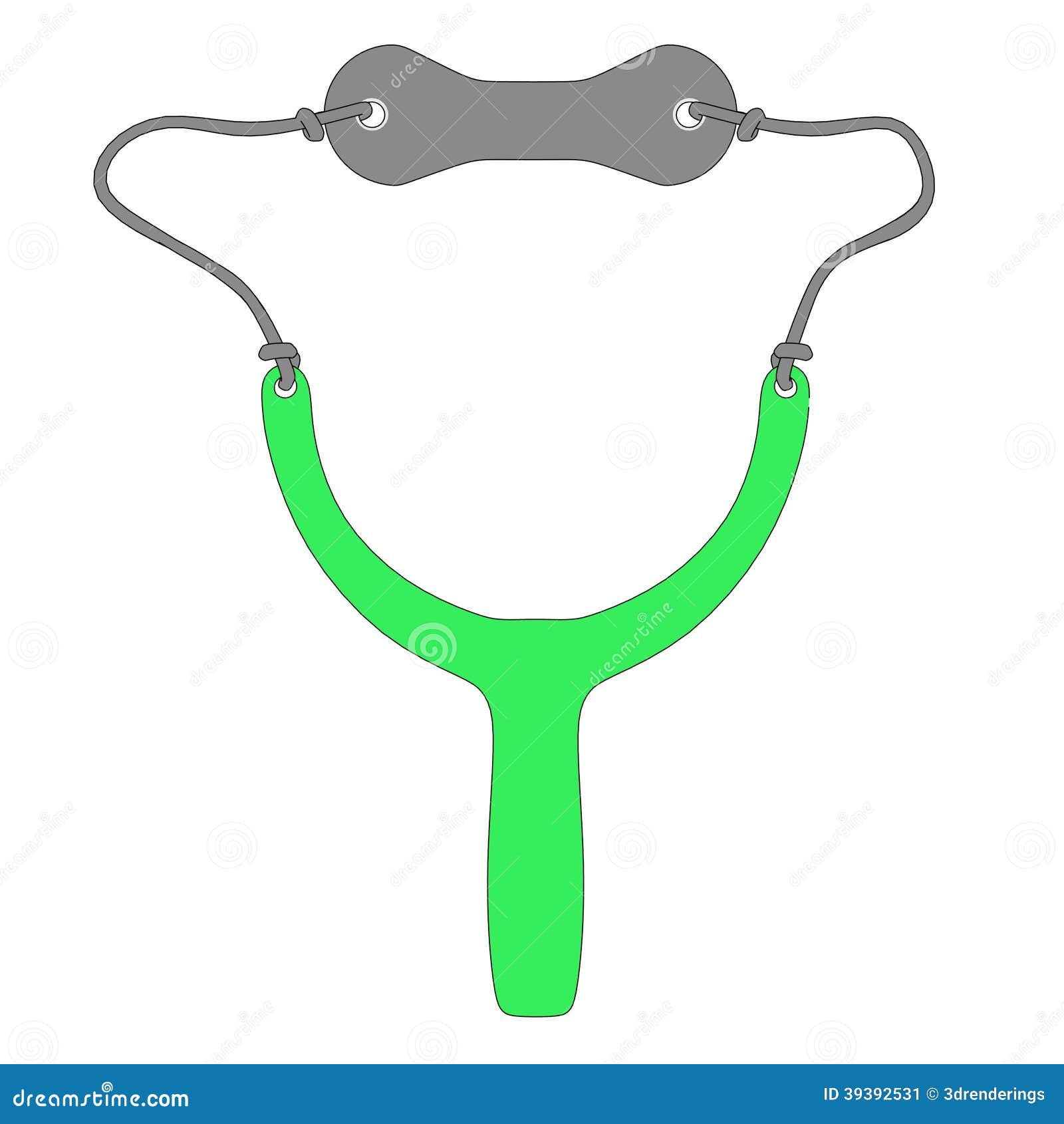 Image of hand catapult stock illustration. Illustration of toon - 39392531