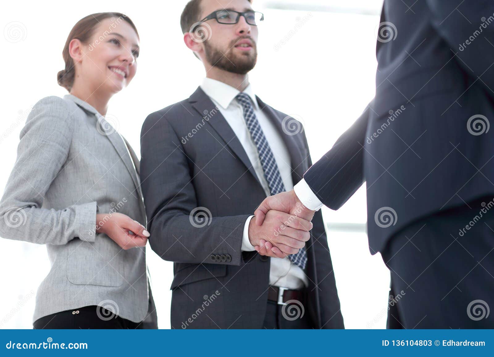 Image of Handshake of Business Partners. Stock Image - Image of ...
