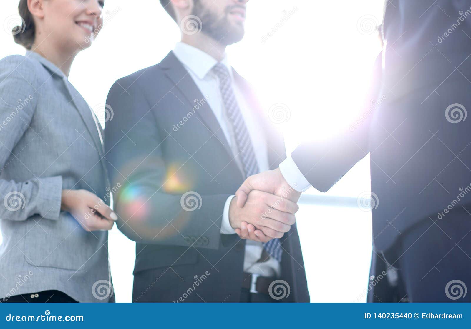 Image of Handshake of Business Partners. Stock Photo - Image of human ...