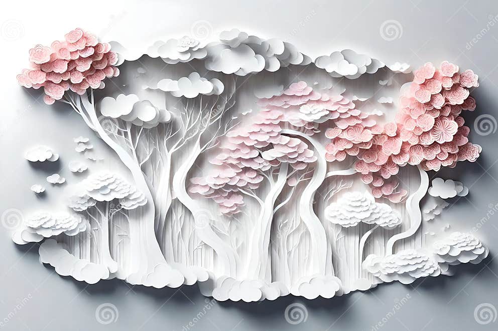 3d Rendered Engraved Tree Design with Intricate Detailing Stock ...