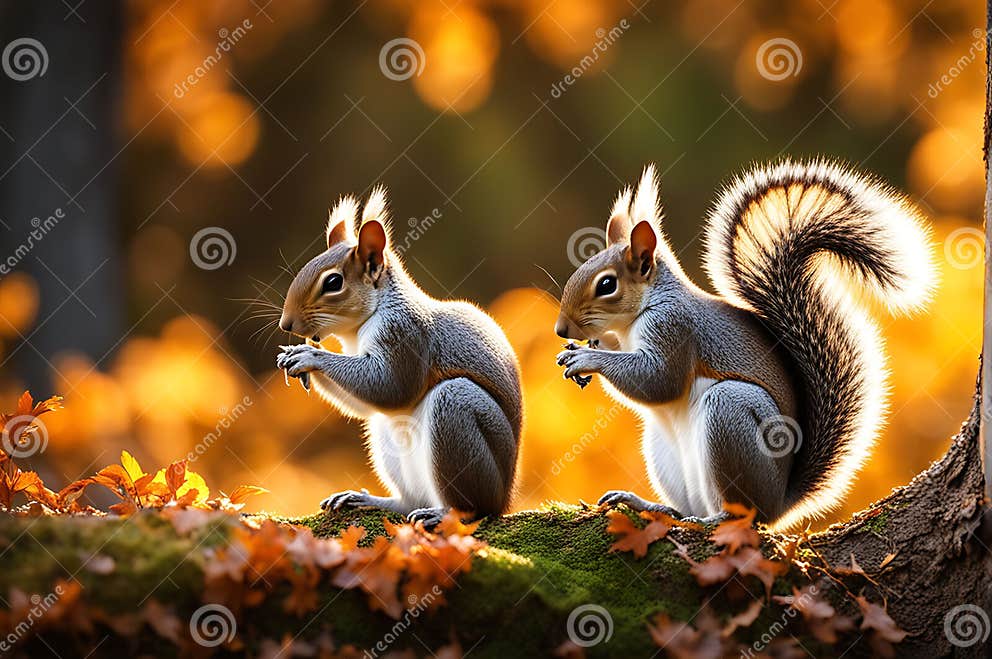 High-Resolution Squirrel: Intricate Texture Detailing with Subtle 3D ...