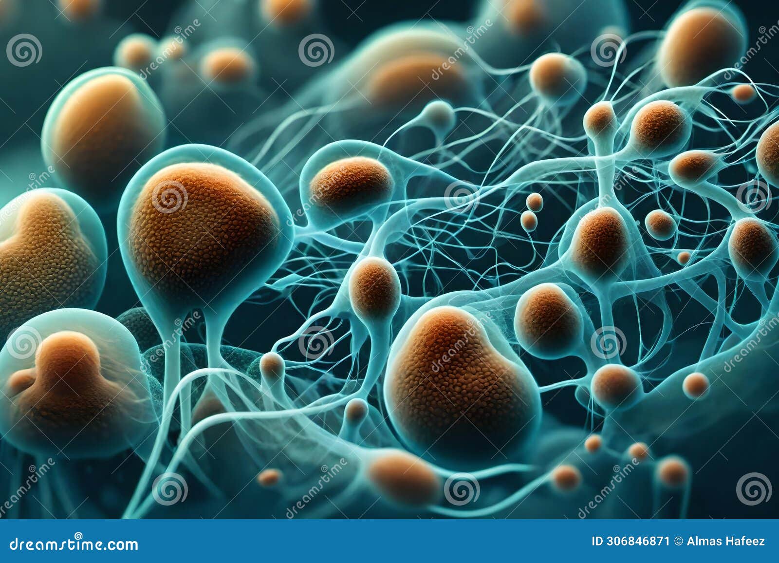 Nano Biotech Wonderland: Close-Up Bacterial Art Unveiling The ...