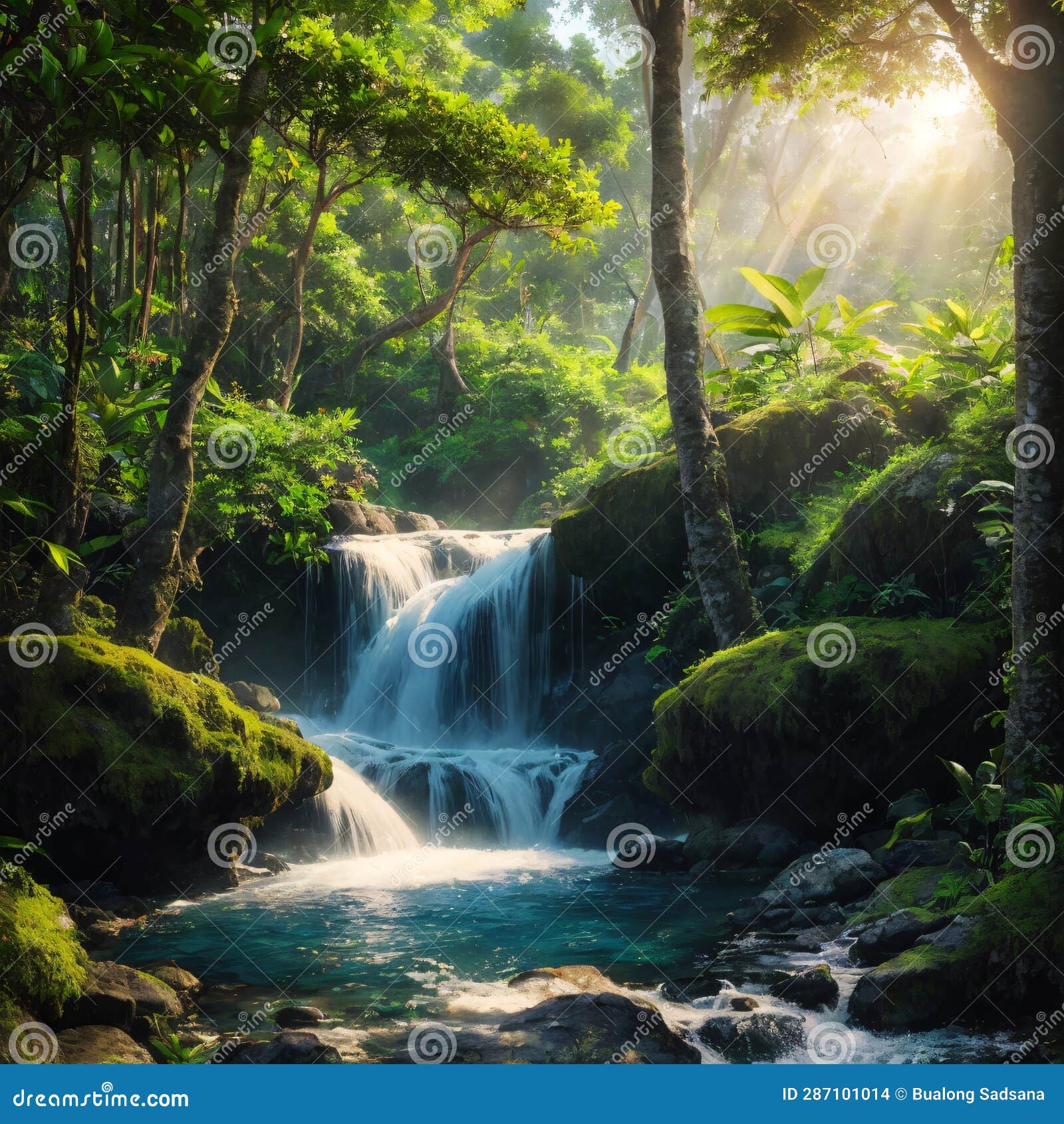 Hidden Paradise in Pacitan East Java Made with Generative AI Stock ...