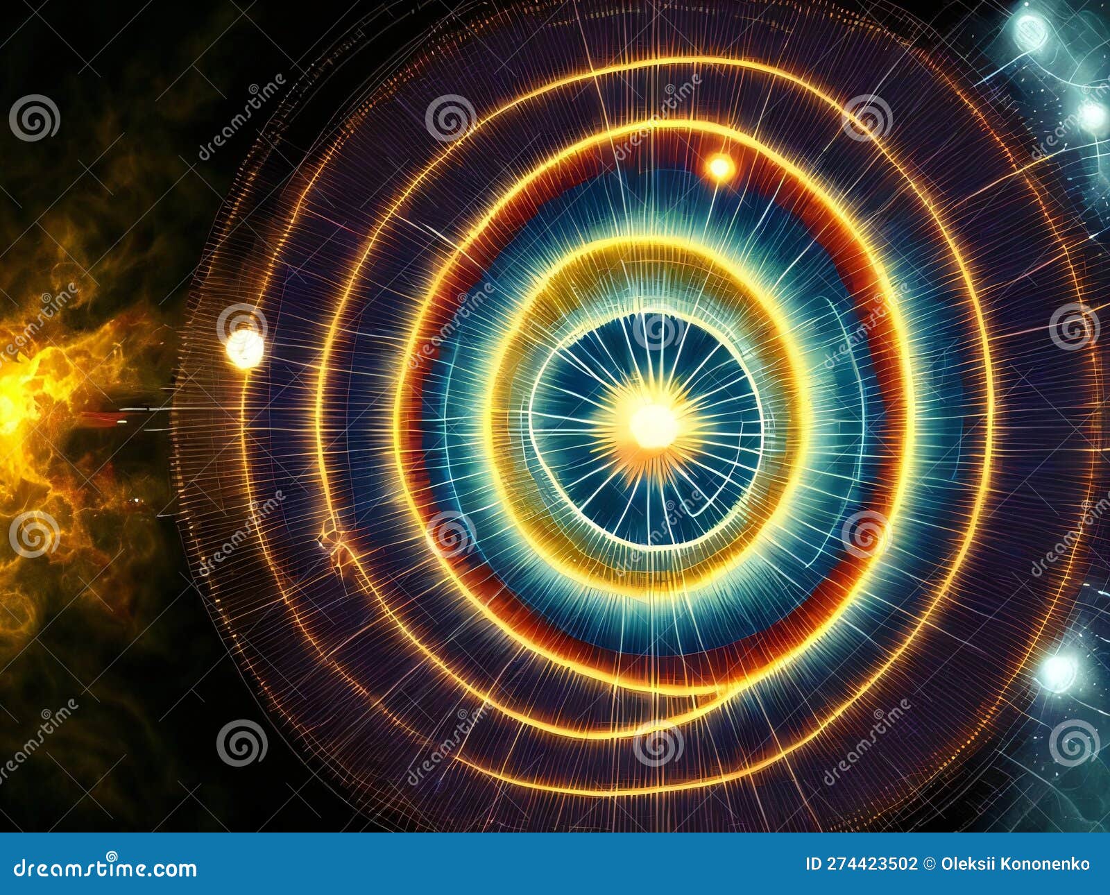 An Image Of The Higgs Boson, Also Known As The God Particle, Abstract ...