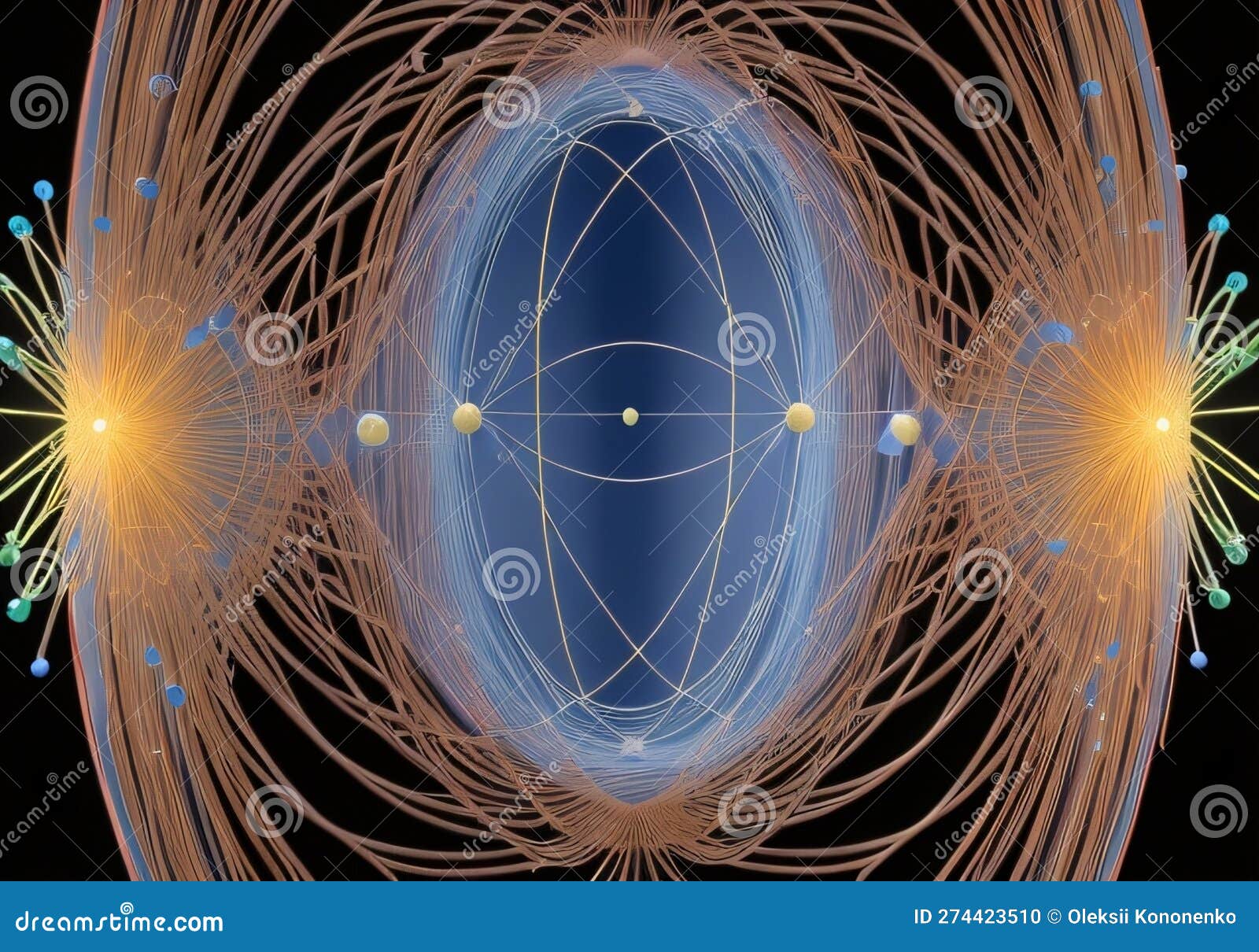 An Image of the Higgs Boson, Also Known As the God Particle, Abstract ...