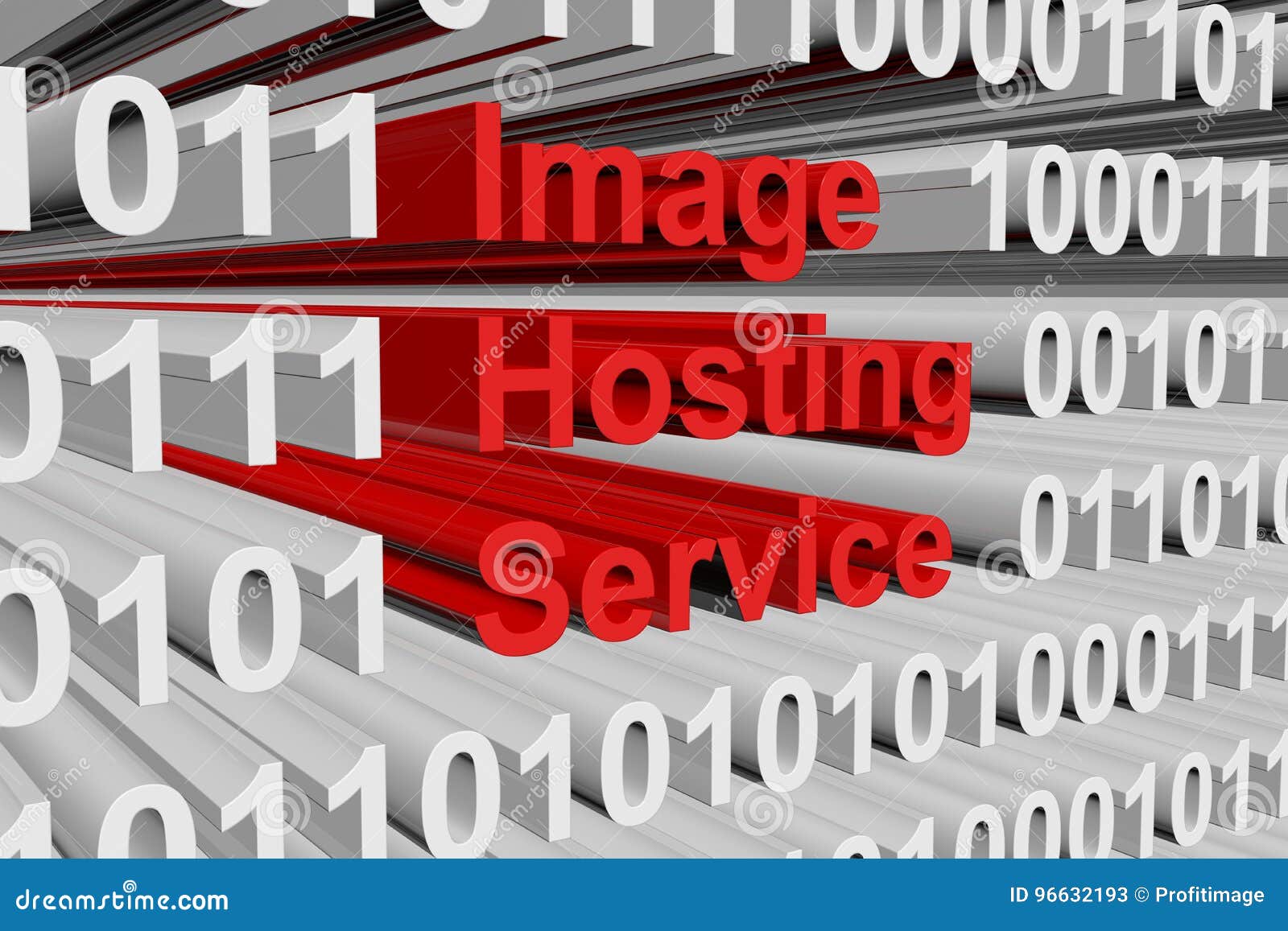 Image hosting service stock illustration. Illustration of code - 96632193